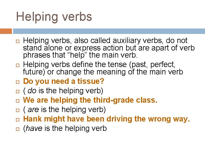 VERBS PAST PRESENT AND FUTURE TENSE By Alexis