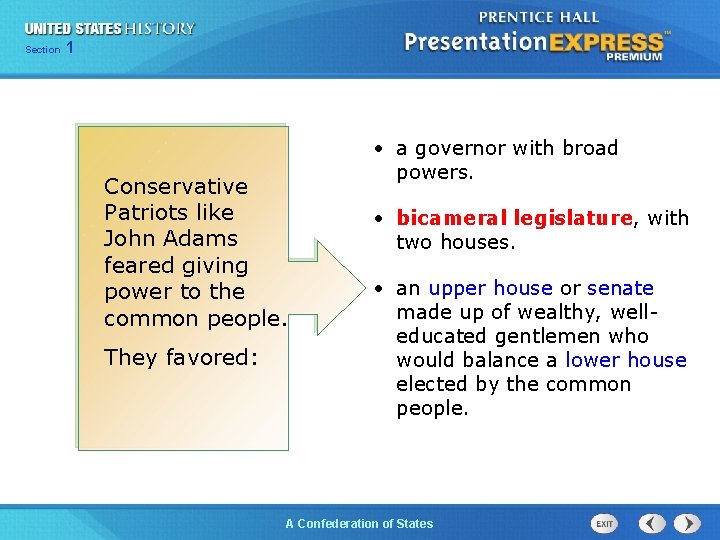 Chapter Section 25 Section 1 1 Objectives Explain