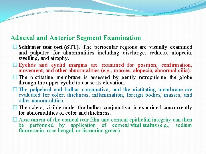Examination of eye and ear Dr Bipin Kumar