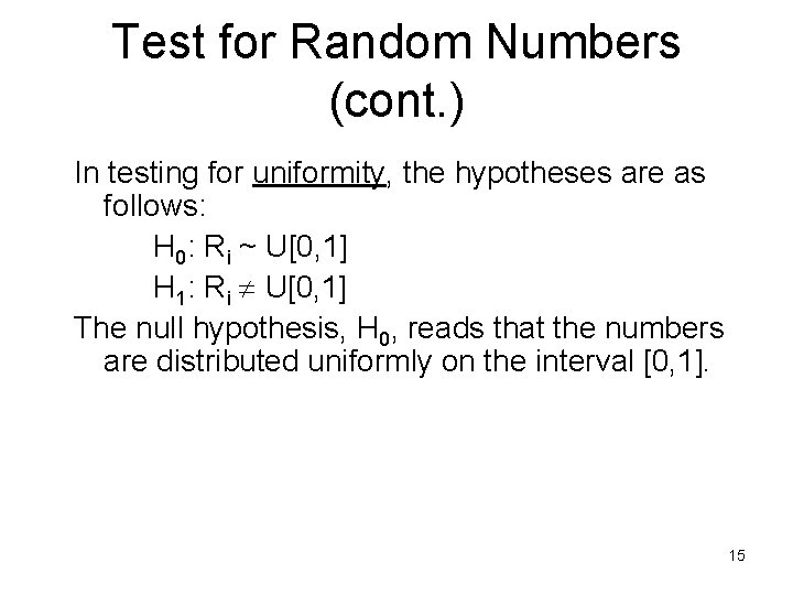 Random Number Generation Concern with generating random numbers
