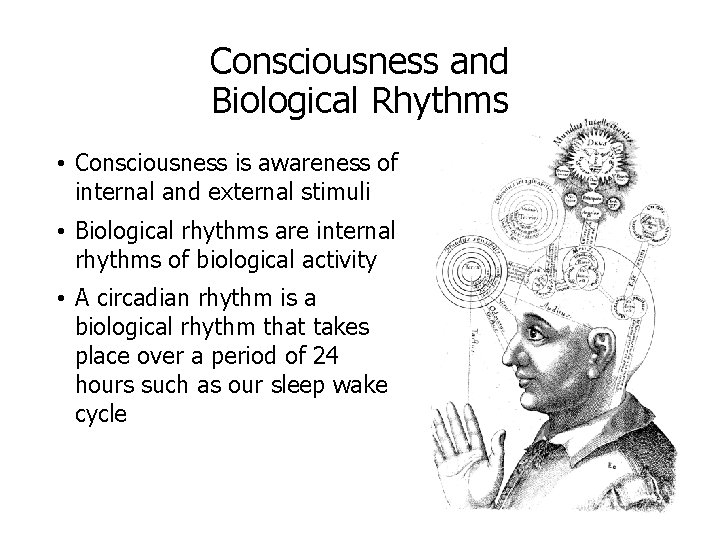 Psychological Foundations States of Consciousness Consciousness and ...