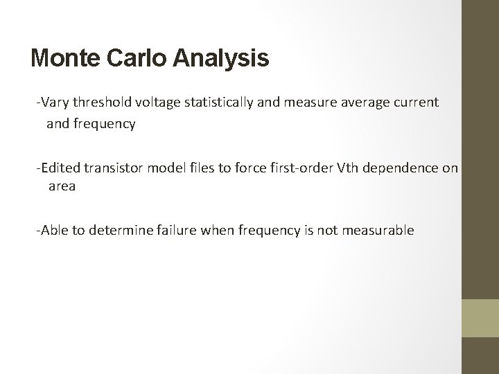 Minimum Energy SubThreshold CMOS Operation Given Yield Constraints