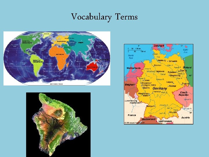European Geography Vocabulary 5 Themes of Geography 1