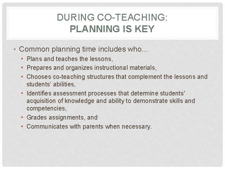 PROFESSIONAL DEVELOPMENT SUPPORTING COTEACHERS BEFORE COTEACHING THE ...