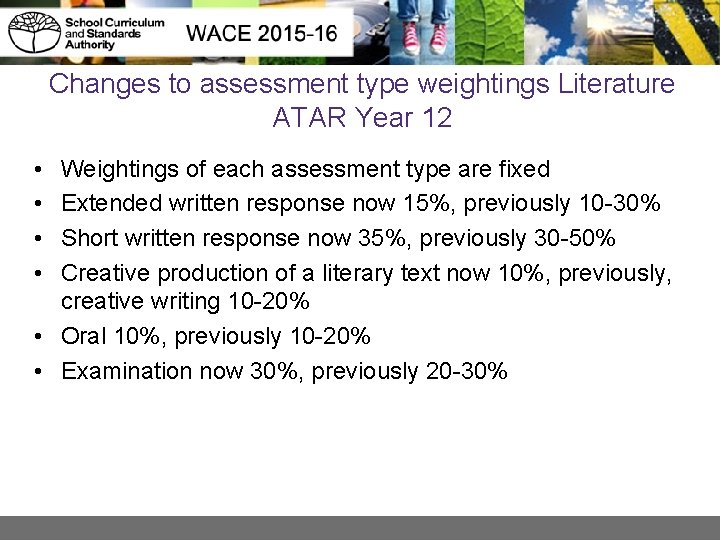Literature ATAR and General 201516 1 Webinar preparation
