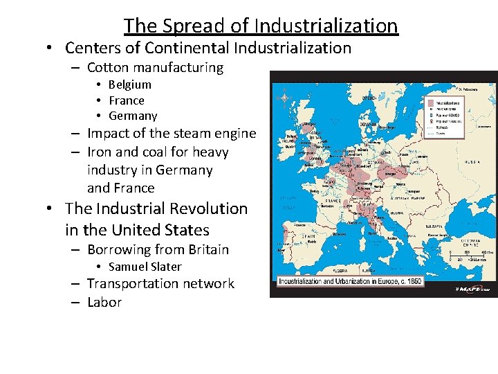 The Industrial Revolution in Great Britain Origins Agricultural