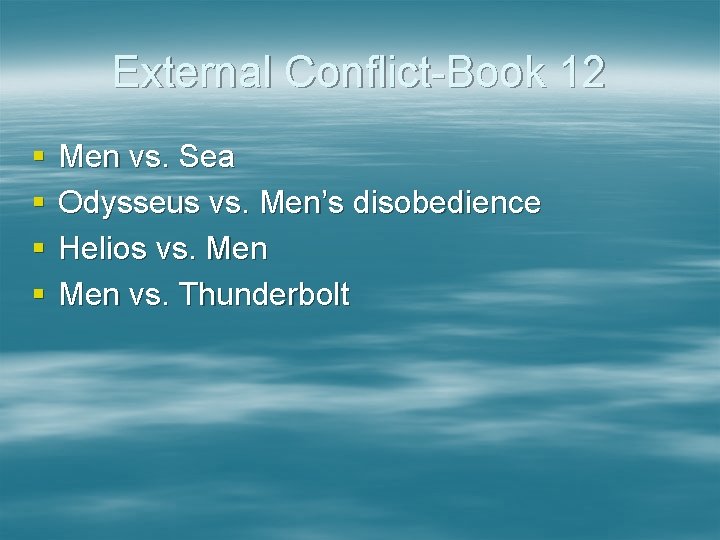 Weekly Objectives Students will understand appreciate an epic