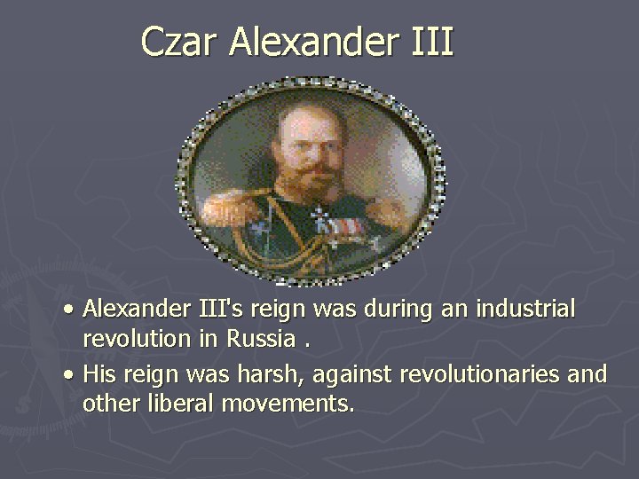 Russian Revolution WWI World Civilizations Bellringer What does