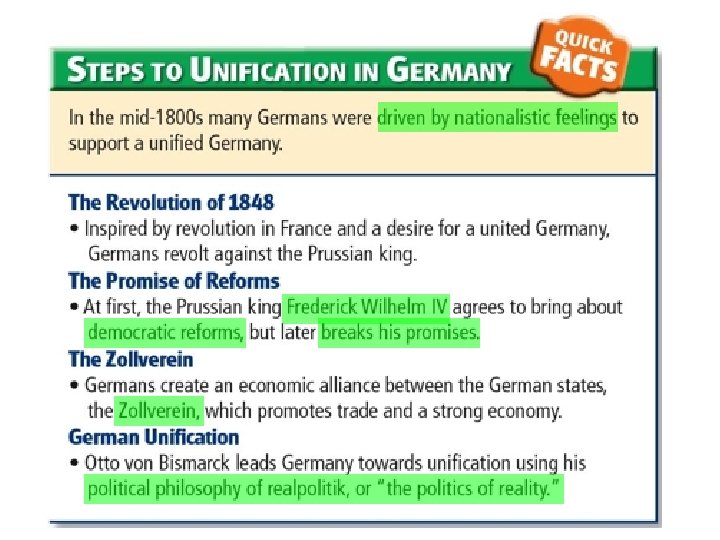 German Unification Otto von Bismarck Proclamation of German