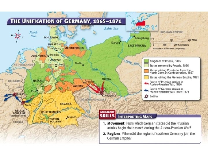 German Unification Otto von Bismarck Proclamation of German