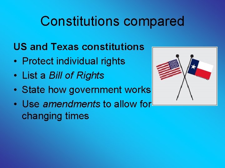 Three Branches of Government Legislative Branch Executive Branch