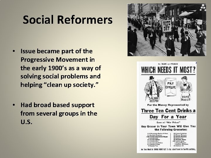 Prohibition U S History EventIdea 3 Unit 3