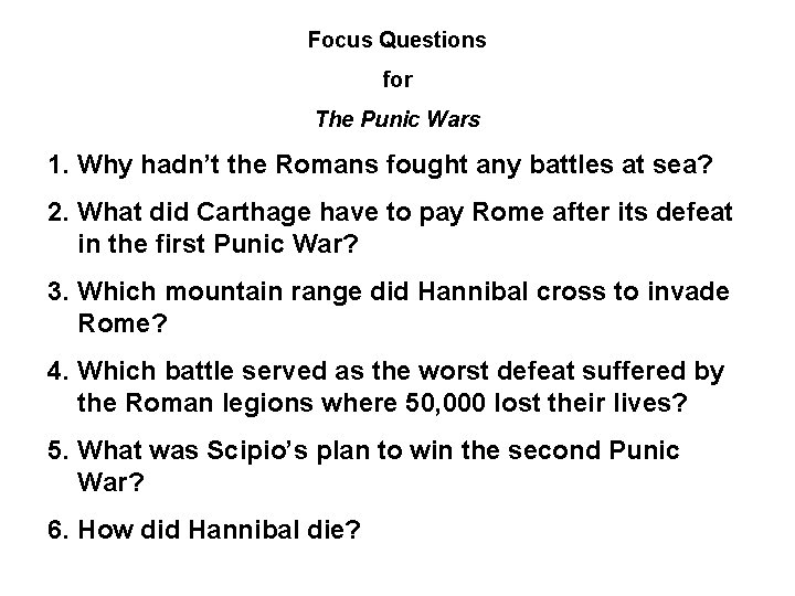 At the head of the Roman Republic were