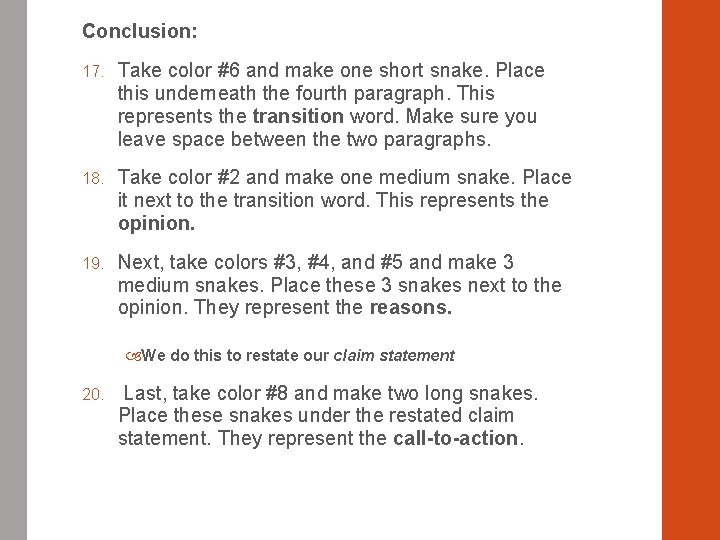 Bell Ringer Prompt What parts of an argumentative