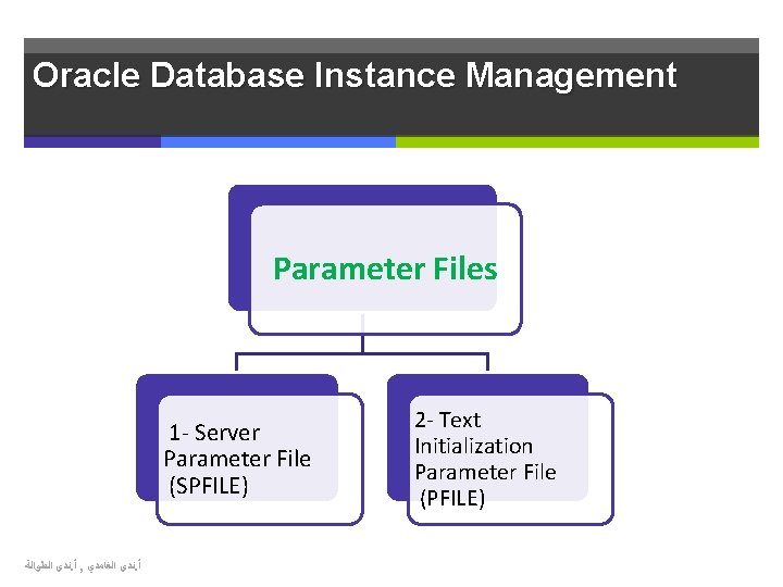 Database Administration Oracle Database Instance Management Starting Up