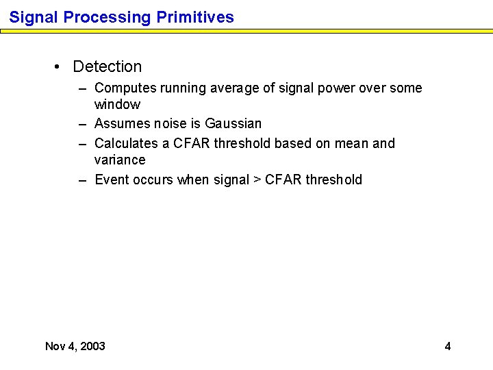 Detection Classification and Tracking of Targets in Distributed
