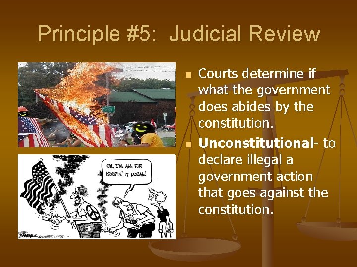 The Six Basic Principles of the Constitution n