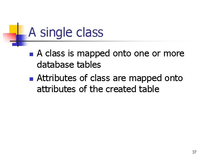 Chapter 5 Implementing UML Specification Part I ObjectOriented
