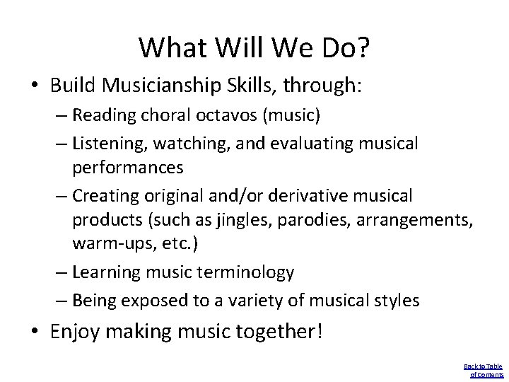 th 7 Grade Chorus HANDBOOK This handbook should