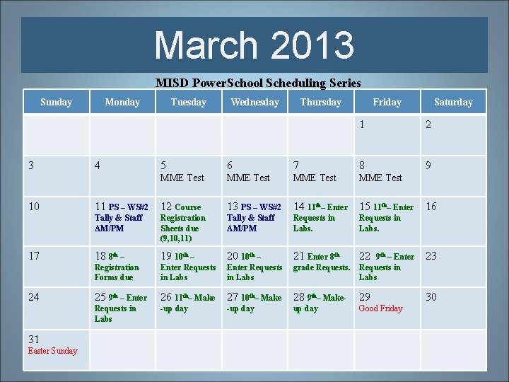2012 2013 School Year Monthly Calendar Macomb Intermediate