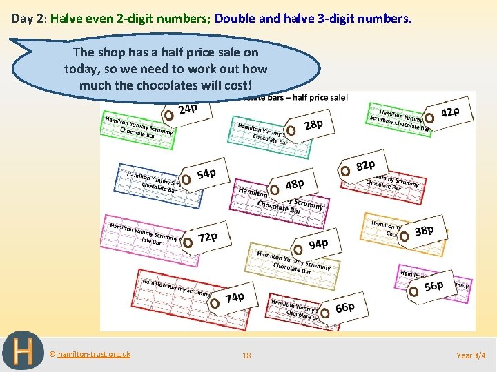 Fractions Doubling and Halving and the concept of