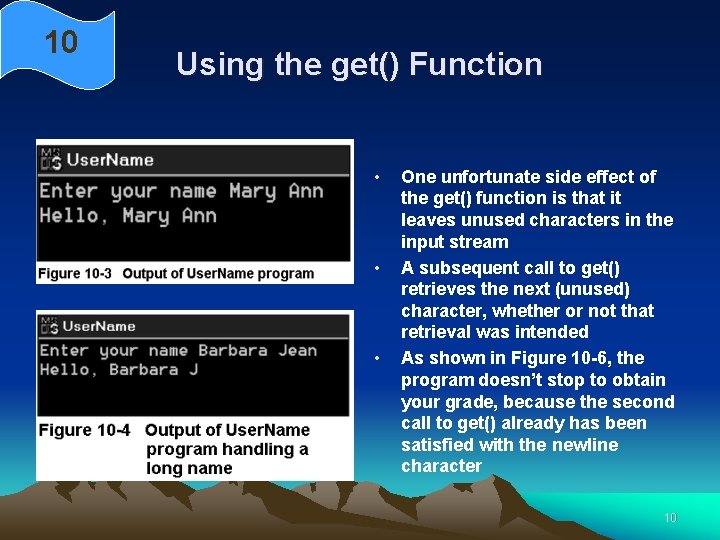 10 Advanced Input And Output Objectoriented Programming Using