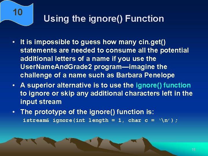 10 Advanced Input And Output Objectoriented Programming Using 3778