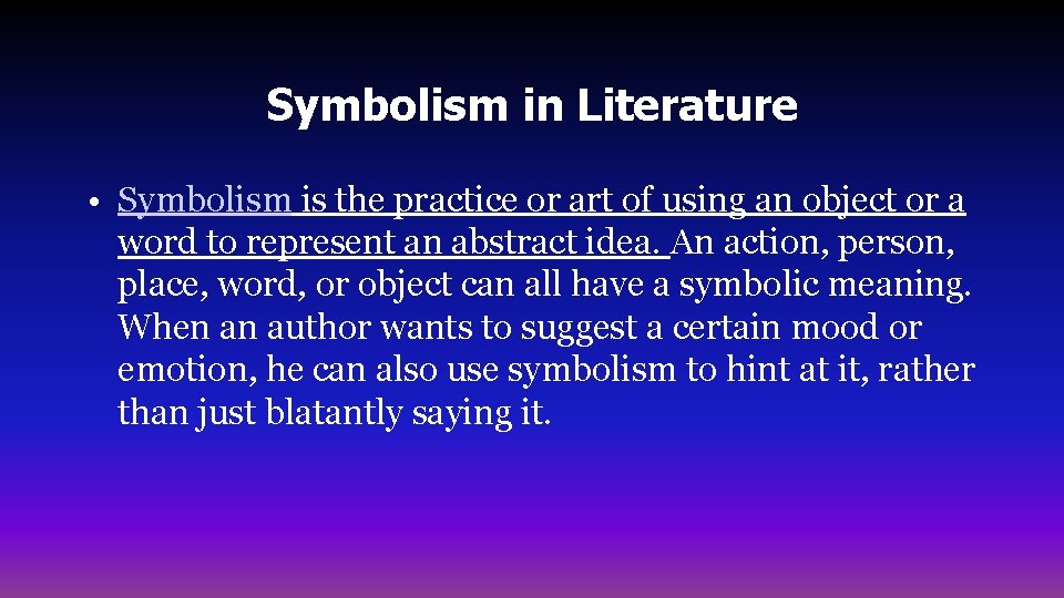 Week 11 Diction Connotations Irony and Symbols Connotations