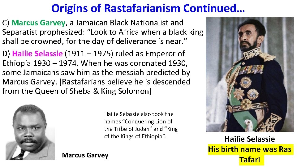 Aim What Does it Mean to be Rastafarian