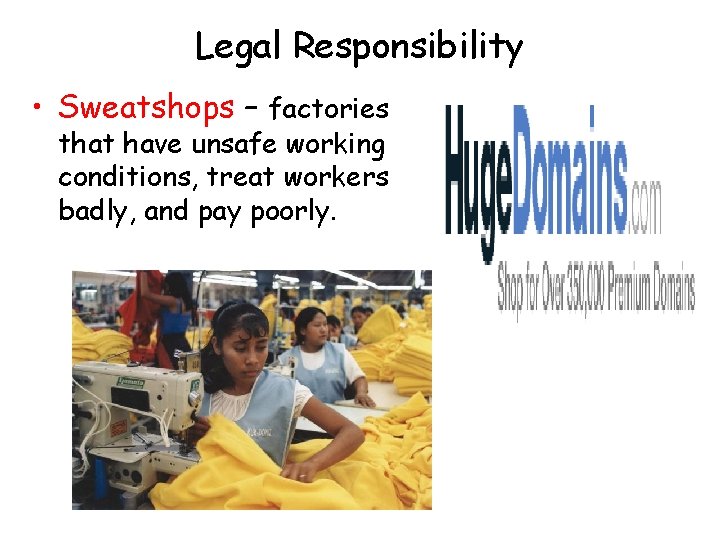 Business Ethics and Social Responsibility Chapter 4 What
