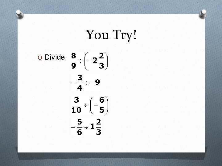 Multiplying Dividing Real Numbers Holt Algebra I Chapter