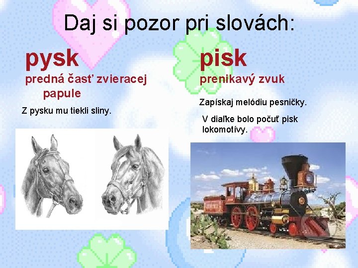 Vybran slov po P Slovensk jazyk 4 ronk