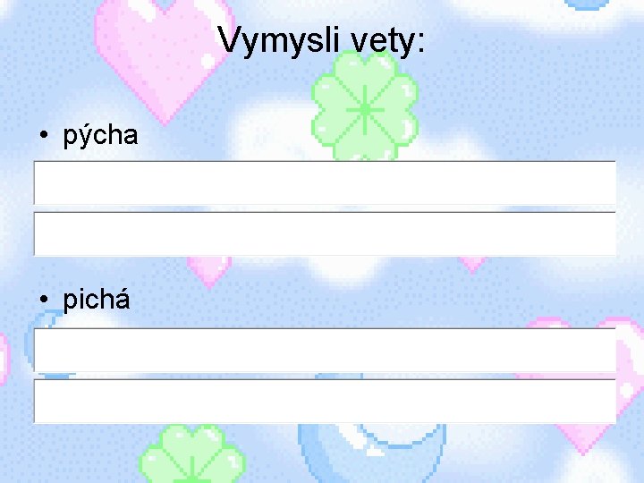 Vybran slov po P Slovensk jazyk 4 ronk