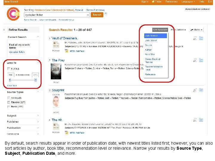Tutorial Core Collections Complete support ebsco com Looking