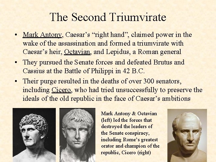 The Collapse of the Roman Republic Civil Wars