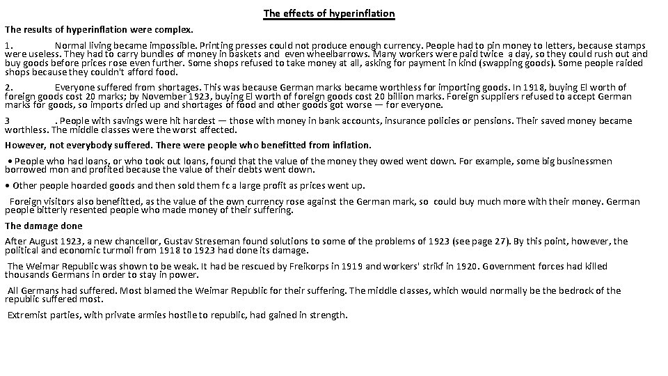 Lesson 3 The Challenges of 1923 RECAP Based