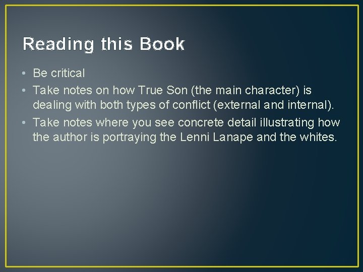 The Light in the Forest By Conrad Richter