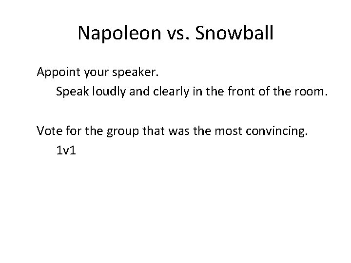 Animal Farm The Great Windmill Debate WarmUp Open