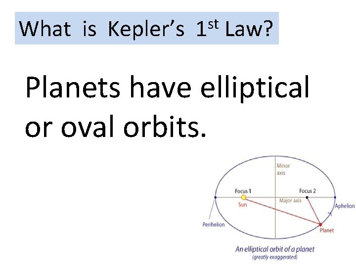 Keplers Law Eric Angat teacher The Big Bang