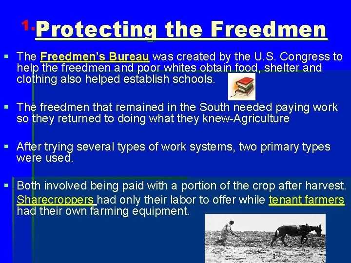 Reconstruction the South Reconstruction To rebuild The South