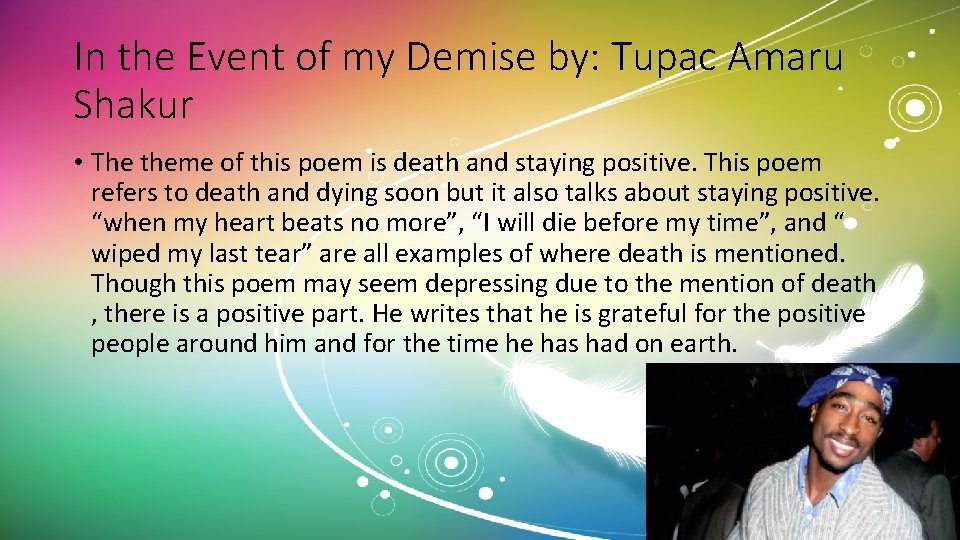 Poetry Analysis Project By Lauren Layton Spoken Word