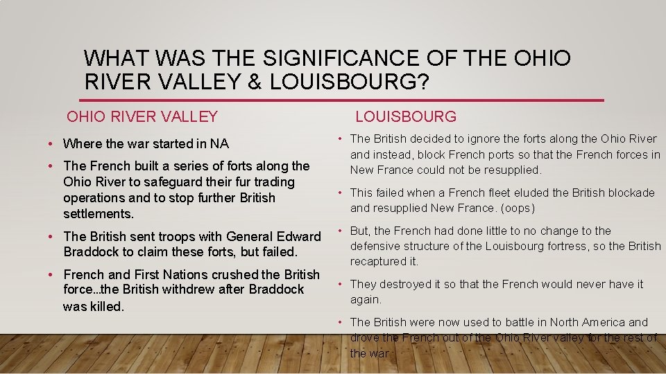 THE 7 YEARS WAR THE BATTLE FOR NORTH