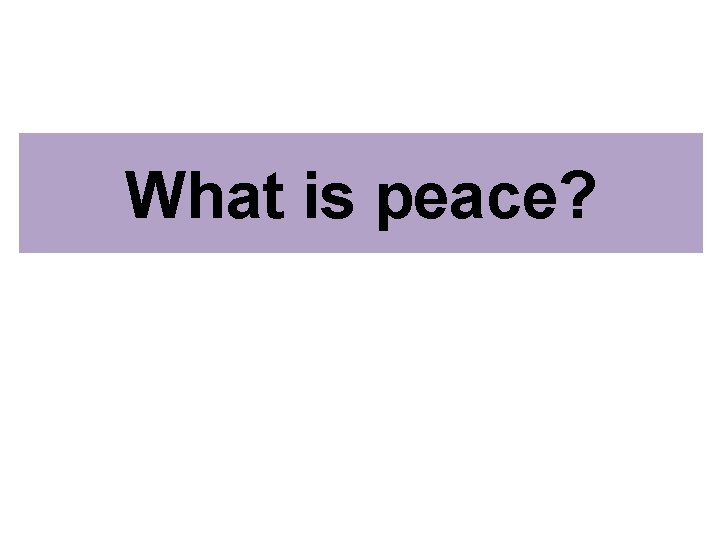 school date What is peace What peace symbols