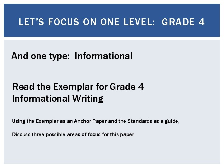 WRITING RUBRICS AND EXEMPLARS Mary Lord Kelly Rizzi