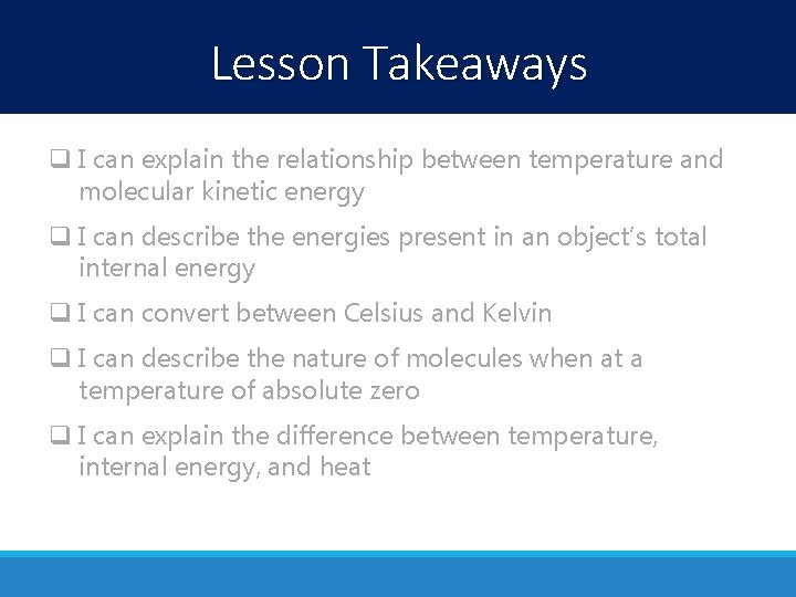 Heat vs Temperature IB PHYSICS THERMAL PHYSICS Temperature