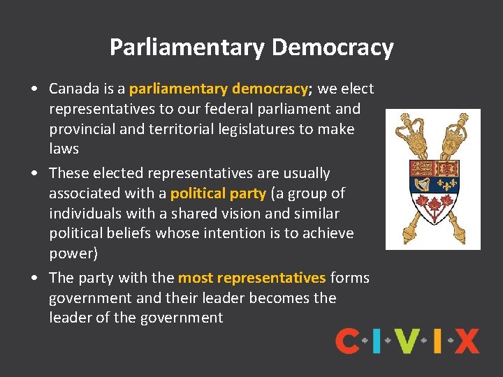 Slide Deck 9 Provincial Government in Alberta How