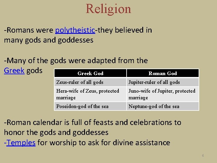 Ancient Rome and the Roman Republic 1 Geography