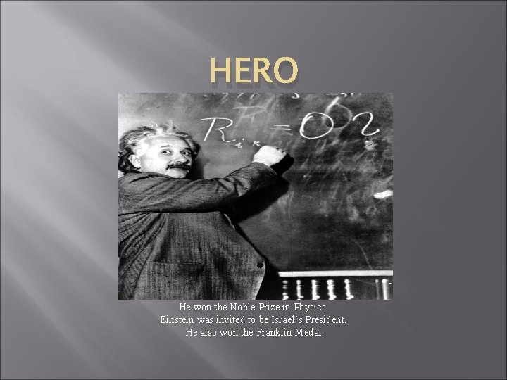 AN AMAZING HERO ALBERT EINSTEIN By Austin Miller