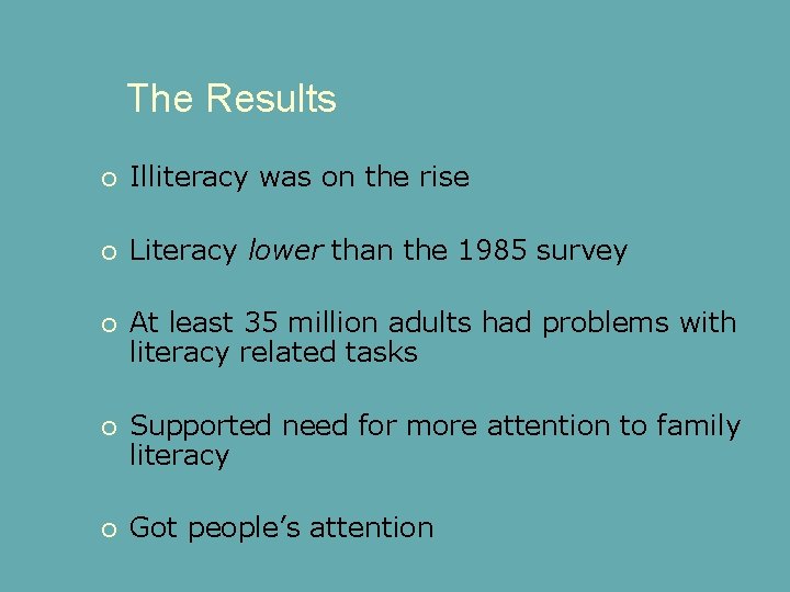 The Importance of Family Literacy in Public Libraries