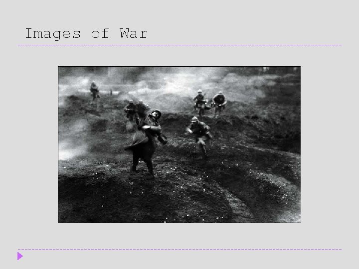 Introduction to Great War Poetry Brainstorming Images Song